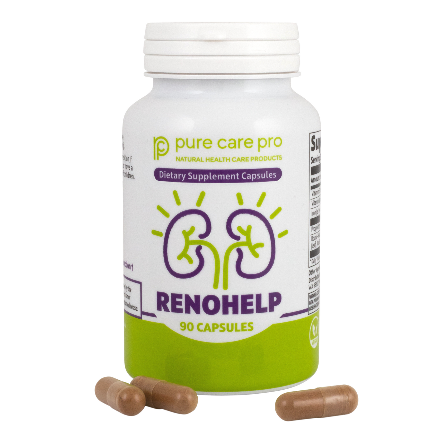 Renohelp by Pure Care Pro - 90 Capsules